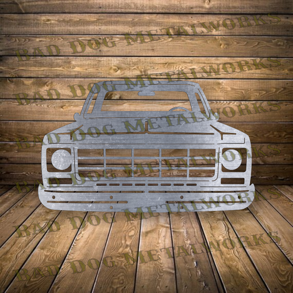 1979 Chevy C10 Truck - Dxf and Svg – Bad Dog Metalworks