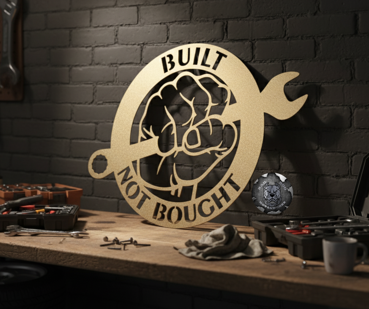 Built Not Bought/Bought Not Built – Bad Dog Metalworks