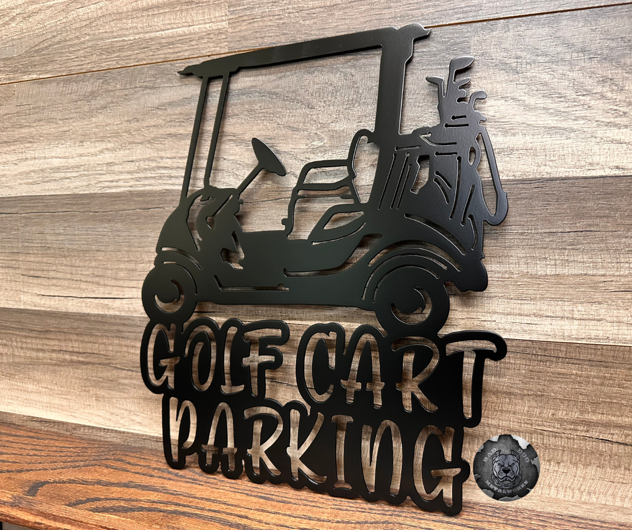 Golf Cart Parking – Bad Dog Metalworks