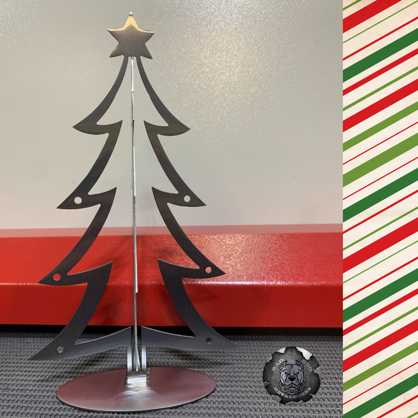 Easy 3D Christmas Tree - Dxf and Svg – Bad Dog Metalworks