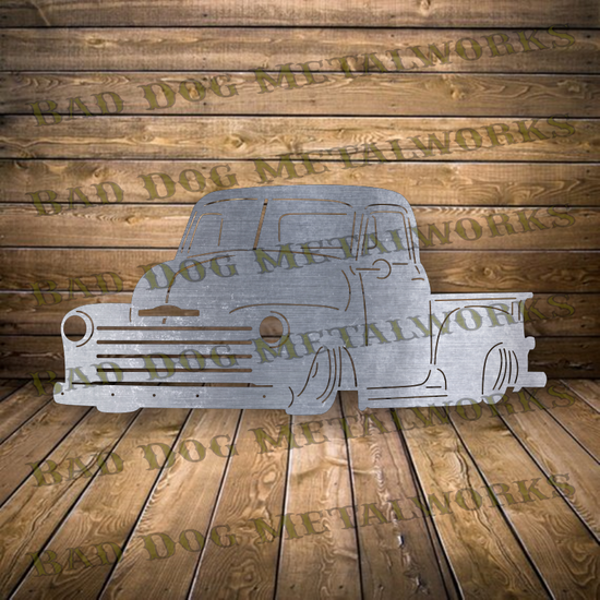 1953 Chevy Truck - Dxf and Svg – Bad Dog Metalworks