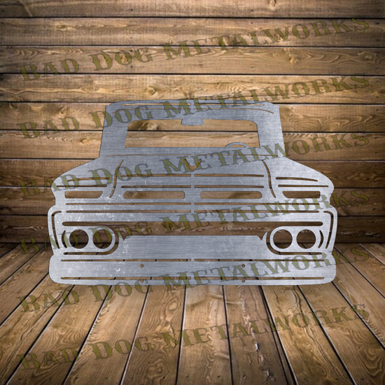 1963 GMC Truck - Dxf and Svg – Bad Dog Metalworks