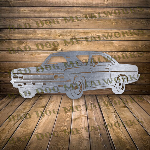 1966 Chevy Impala - Dxf and Svg – Bad Dog Metalworks