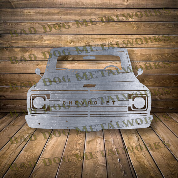 1970 Chevy C10 Truck - Dxf and Svg – Bad Dog Metalworks