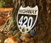 Highway 420 Interstate Sign – Bad Dog Metalworks